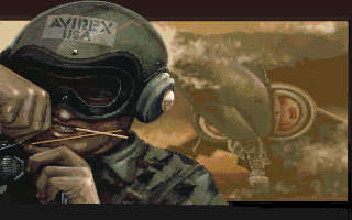 Screenshot of Jump Jet (DOS, 1992) - MobyGames
