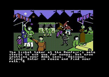 Screenshot of Ultima IV: Quest of the Avatar (Commodore 64, 1985 ...