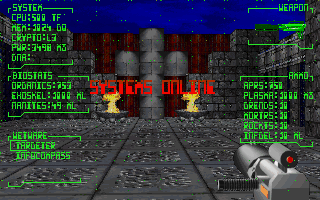 Screenshot of Rex Blade: The Apocalypse (DOS, 1996) - MobyGames