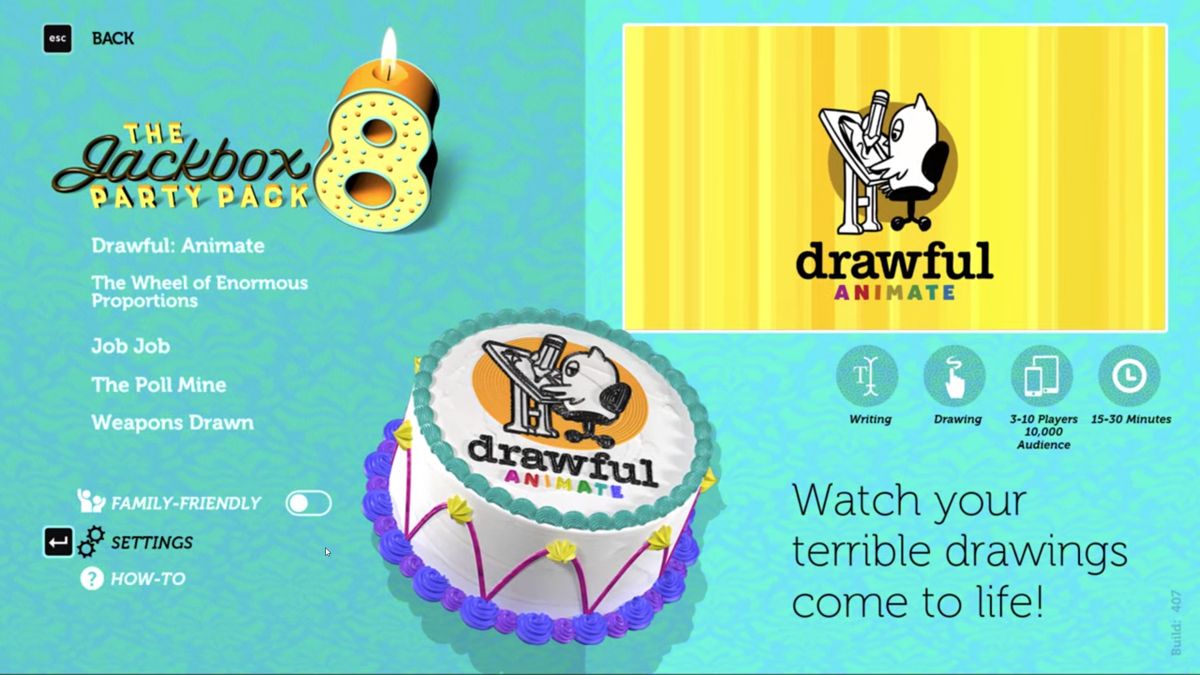 Screenshot of The Jackbox Party Pack 8 (Stadia, 2021) - MobyGames