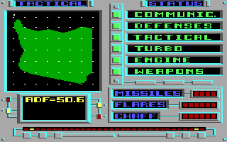 Screenshot of Infiltrator II (DOS, 1987) - MobyGames