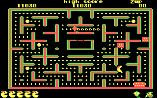 Screenshot of Jr. Pac-Man (DOS, 1983) - MobyGames