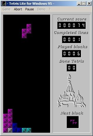 Screenshot of Tetris Lite for Windows 95 (Windows, 1996) - MobyGames