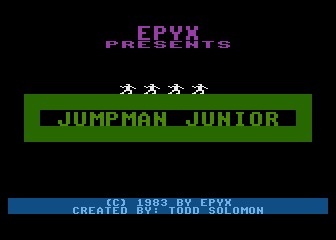 Jumpman Junior screenshots - MobyGames