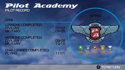 Screenshot of Pilot Academy (PSP, 2006) - MobyGames