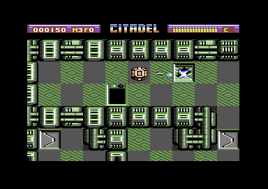 Screenshot of Citadel (Commodore 64, 1989) - MobyGames