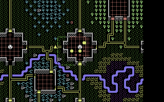 Screenshot of Lords of Chaos (Commodore 64, 1990) - MobyGames