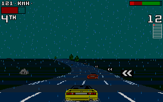 Screenshot of Lotus: The Ultimate Challenge (DOS, 1992) - MobyGames