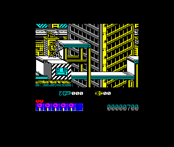 Screenshot of Midnight Resistance (ZX Spectrum, 1989) - MobyGames