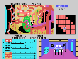 Screenshot of Microsurgeon (TI-99/4A, 1982) - MobyGames