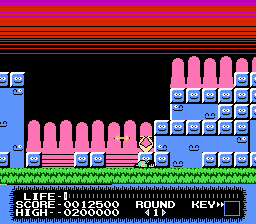 Screenshot of Monster Party (NES, 1989) - MobyGames