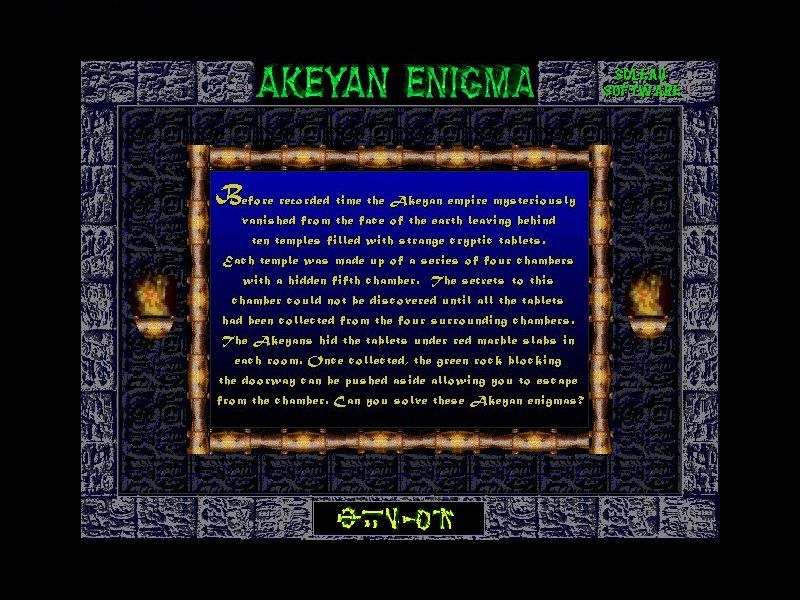 Akeyan Enigma - MobyGames