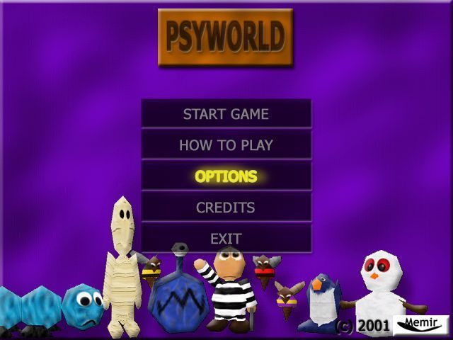 Screenshot of Psyworld (Windows, 2001) - MobyGames
