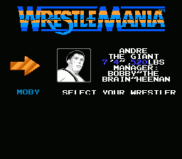 Screenshot of WWF Wrestlemania (NES, 1989) - MobyGames