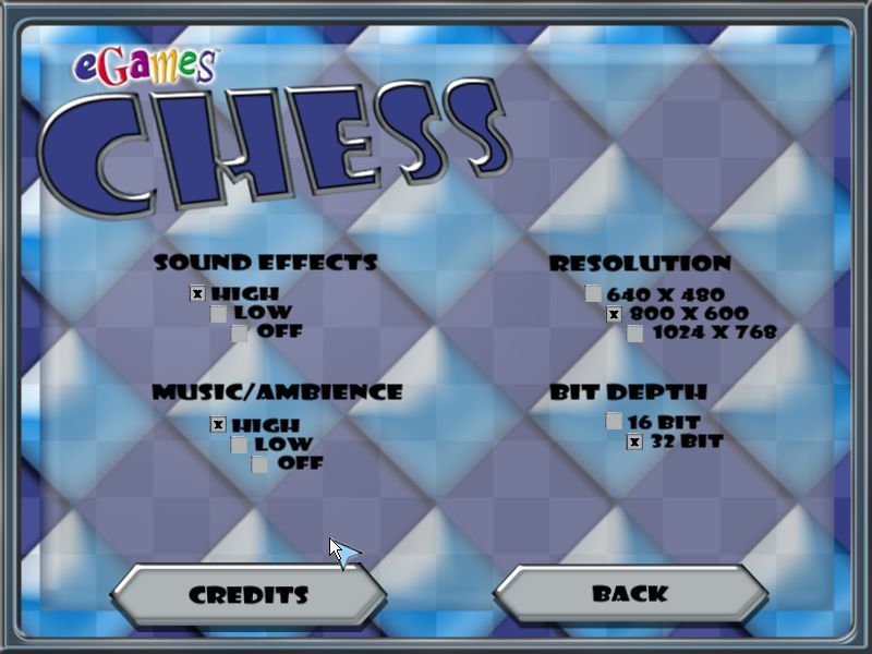 Screenshot of 3D Chess (Windows, 2003) - MobyGames