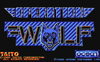Screenshot of Operation Wolf (Atari ST, 1987) - MobyGames