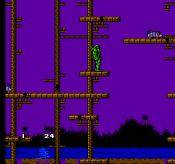 Screenshot of Swamp Thing (NES, 1992) - MobyGames