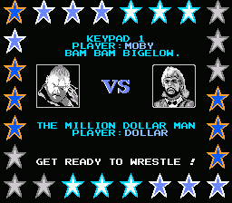 Screenshot of WWF Wrestlemania (NES, 1989) - MobyGames