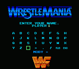 Screenshot of WWF Wrestlemania (NES, 1989) - MobyGames