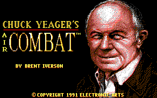 Screenshot of Chuck Yeager's Air Combat (DOS, 1991) - MobyGames
