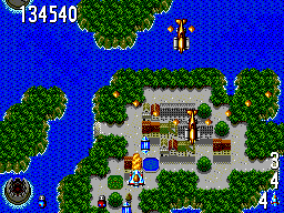 Screenshot of Power Strike II (SEGA Master System, 1993) - MobyGames