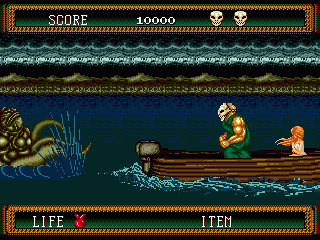 Screenshot of Splatterhouse 2 (Genesis, 1992) - MobyGames