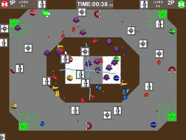 Screenshot of Grubs (Windows, 2000) - MobyGames