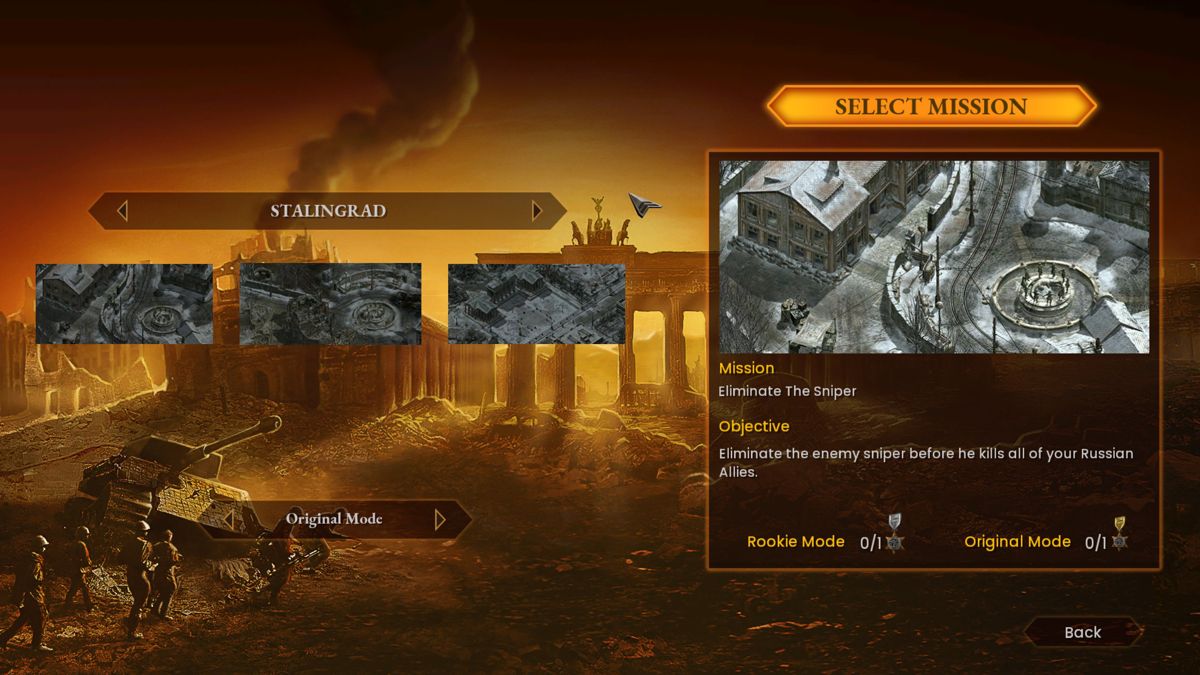 Screenshot of Commandos 3: HD Remaster (Windows, 2022) - MobyGames