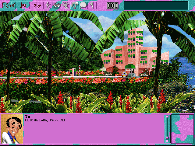 Screenshot of Leisure Suit Larry 6: Shape Up or Slip Out! (Windows 16-bit, 1993) - MobyGames