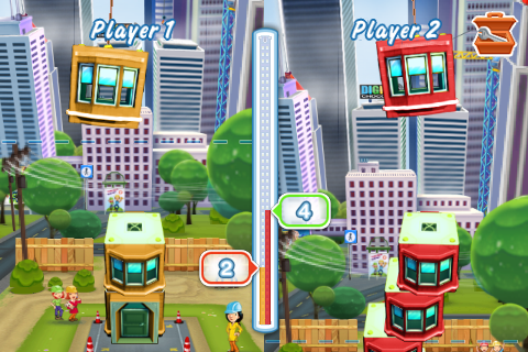 Screenshot of Tower Bloxx Deluxe 3D (iPhone, 2008) - MobyGames