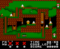Screenshot of Eggbert in Eggciting Adventure (MSX, 1994) - MobyGames