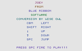 Joey (1986) - MobyGames