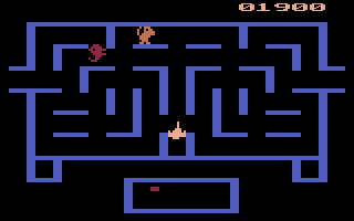 Screenshot of Wizard of Wor (Atari 2600, 1980) - MobyGames