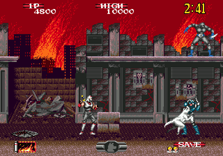 Screenshot of Shadow Dancer: The Secret of Shinobi (Genesis, 1990 ...