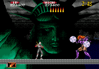 Screenshot of Shadow Dancer: The Secret of Shinobi (Genesis, 1990 ...