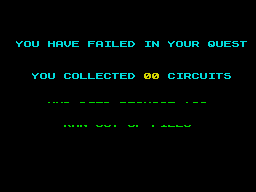 Screenshot of Molecule Man (ZX Spectrum, 1986) - MobyGames