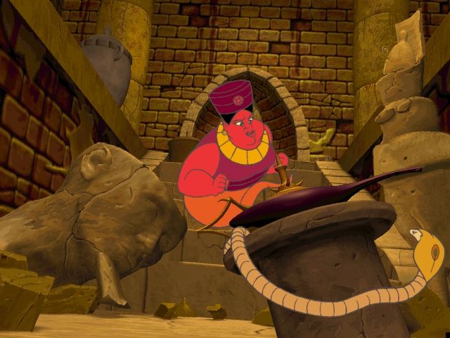 Screenshot of Disney's Math Quest with Aladdin (Windows, 1998) - MobyGames