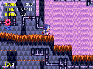 Screenshot of Sonic CD (SEGA CD, 1993) - MobyGames