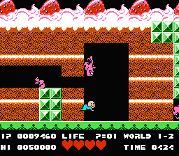 Screenshot of Bio Miracle Bokutte Upa (NES, 1988) - MobyGames