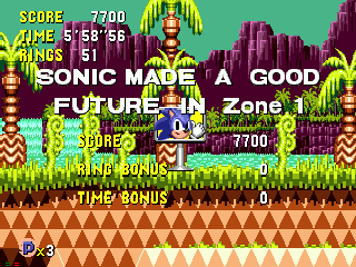 Screenshot of Sonic CD (SEGA CD, 1993) - MobyGames