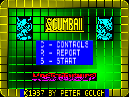 Screenshot of Scumball (ZX Spectrum, 1988) - MobyGames