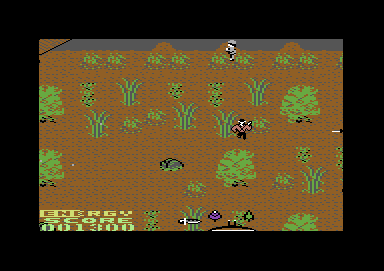 Screenshot of Rambo: First Blood Part II (Commodore 64, 1986) - MobyGames