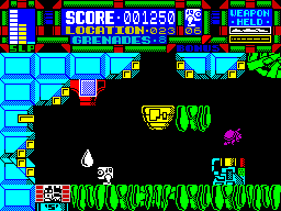 Screenshot of Scumball (ZX Spectrum, 1988) - MobyGames