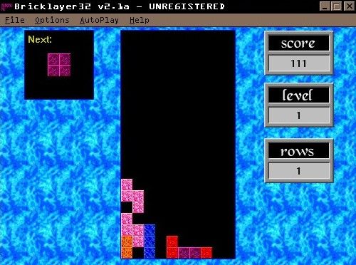 Screenshot of Tetris Max (Windows, 1992) - MobyGames