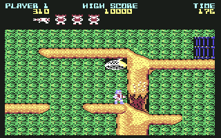 Screenshot of Bionic Commando (Commodore 64, 1987) - MobyGames