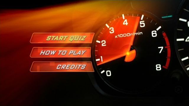 Screenshot of James May's Motormania Car Quiz (DVD Player, 2006 ...