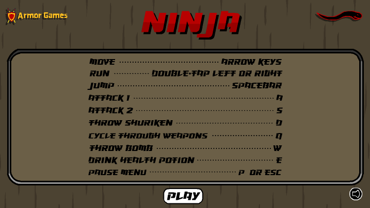 Screenshot of Ninja (Browser, 2009) - MobyGames
