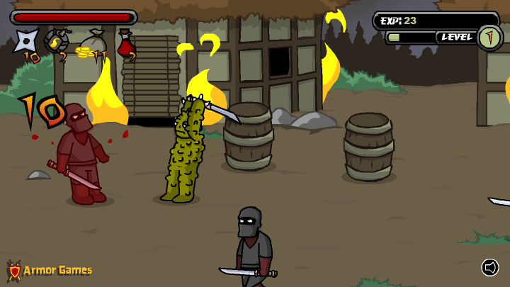 Screenshot of Ninja (Browser, 2009) - MobyGames