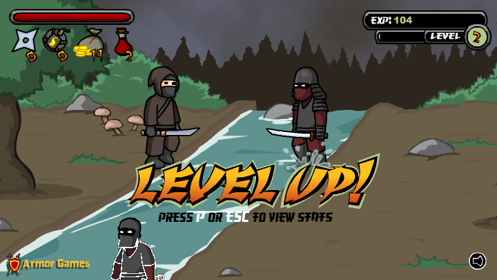 Screenshot of Ninja (Browser, 2009) - MobyGames