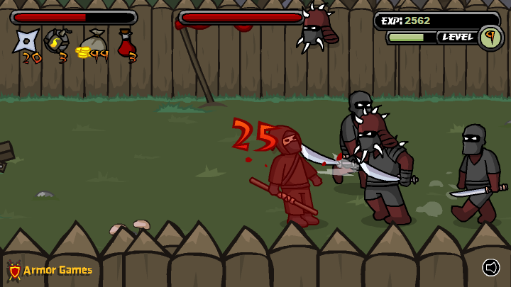 Screenshot of Ninja (Browser, 2009) - MobyGames